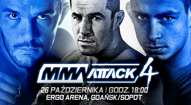 MMA Attack 4: Plakat i pierwsze nazwiska | MMAROCKS