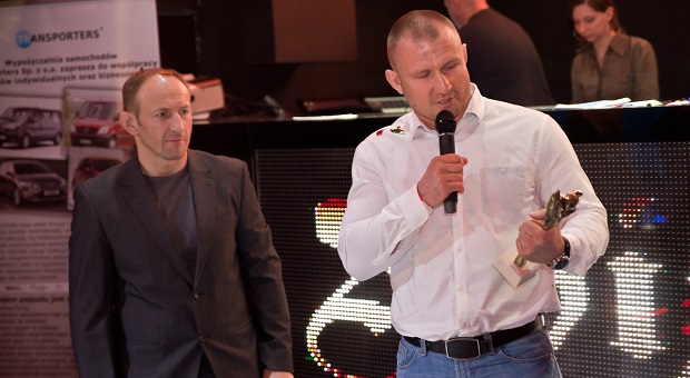 Zawodnik roku w polskim MMA Damian Grabowski podczas gali "Spiż ...