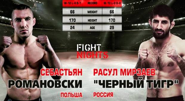 Sebastian Romanowski vs. Rasul Mirzaev na Fight Nights: Battle 19 w ...