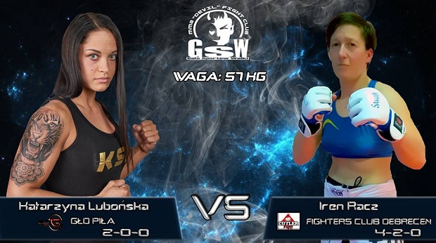 Iren Racz rywalką Katarzyny Lubońskiej na VI GSW | MMAROCKS