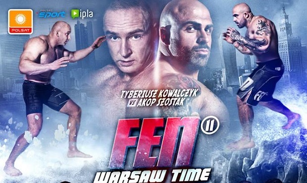 Oficjalny plakat gali FEN 11 w Warszawie | MMAROCKS