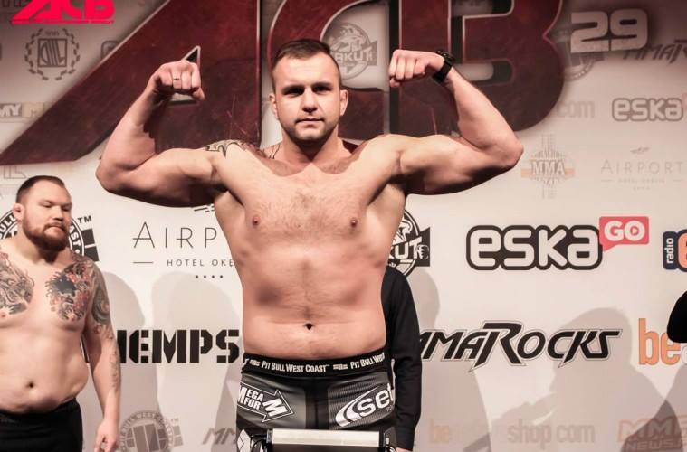 Michał Andryszak awansował na drugie miejsce rankingu ciężkich ACB ...