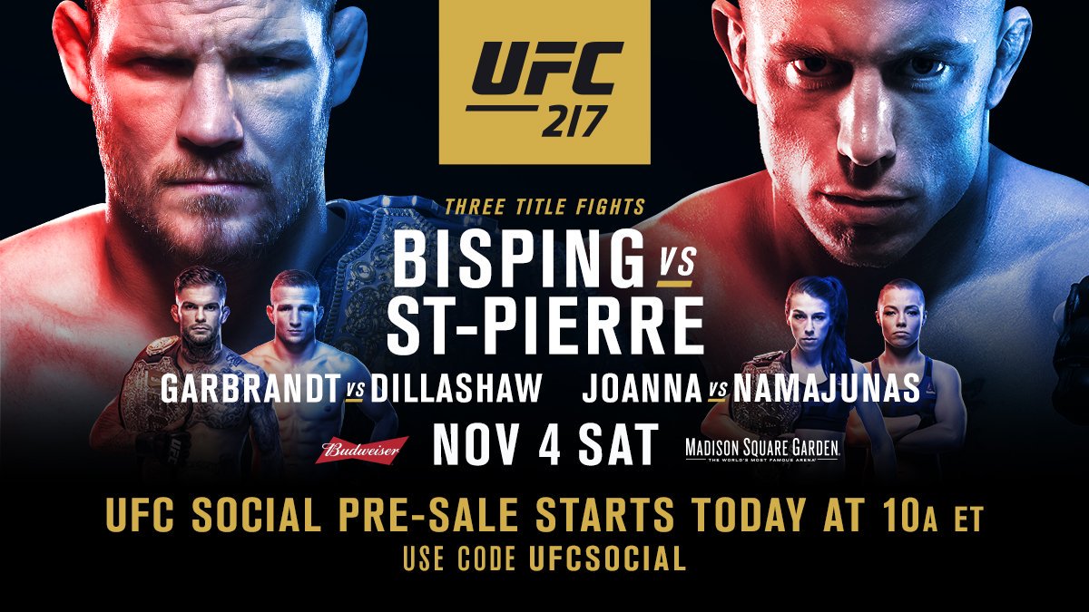 Krótka zapowiedź gali UFC 217 w Nowym Jorku | MMAROCKS