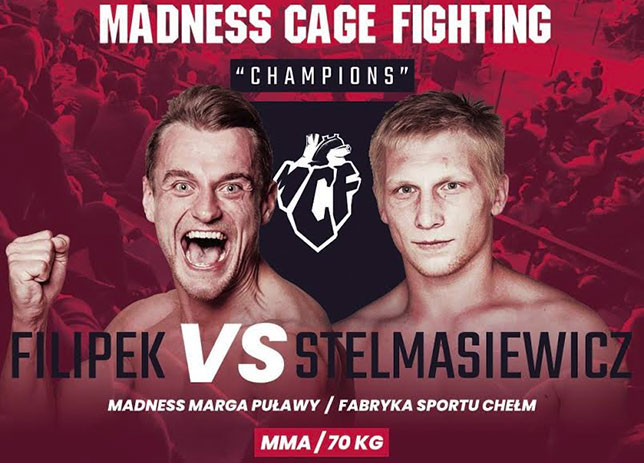 Adam Filipek vs Grzegorz Stelmasiewicz na Madness Cage Fighting 4 ...