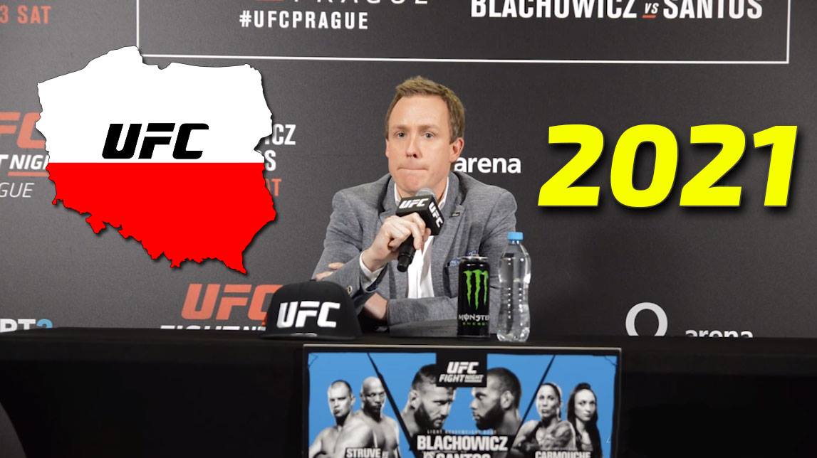 Kolejna gala UFC w Polsce dopiero w 2021 roku? David Shaw o planach na ...