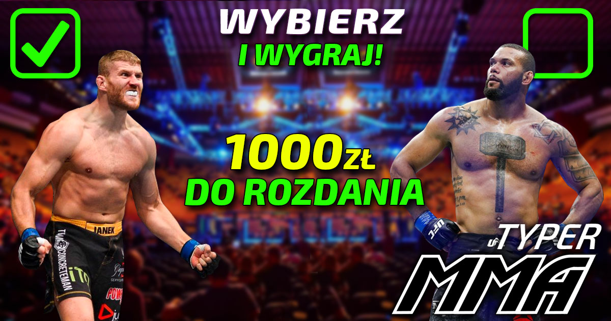 Typer MMA! UFC w Pradze z Janem Błachowiczem | Typuj walki i walcz o ...