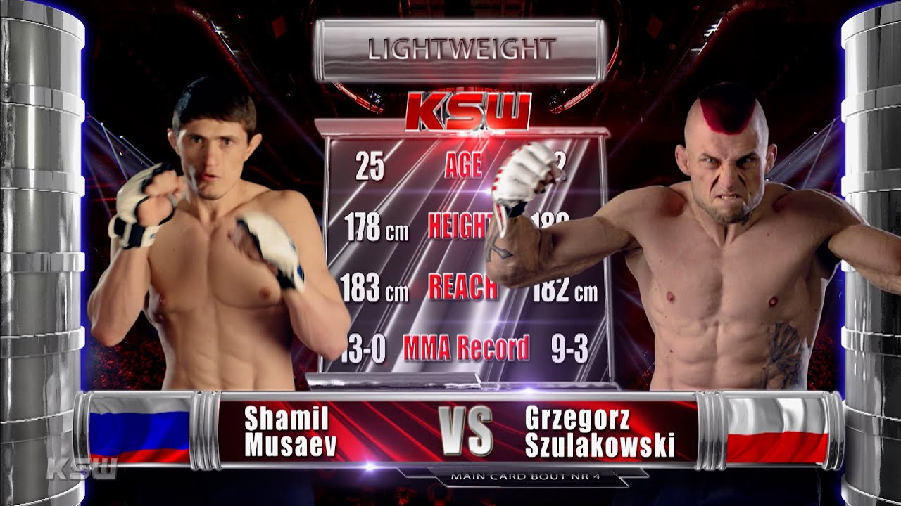 Darmowa walka przed KSW 58: Shamil Musaev niezwykle efektownie ...