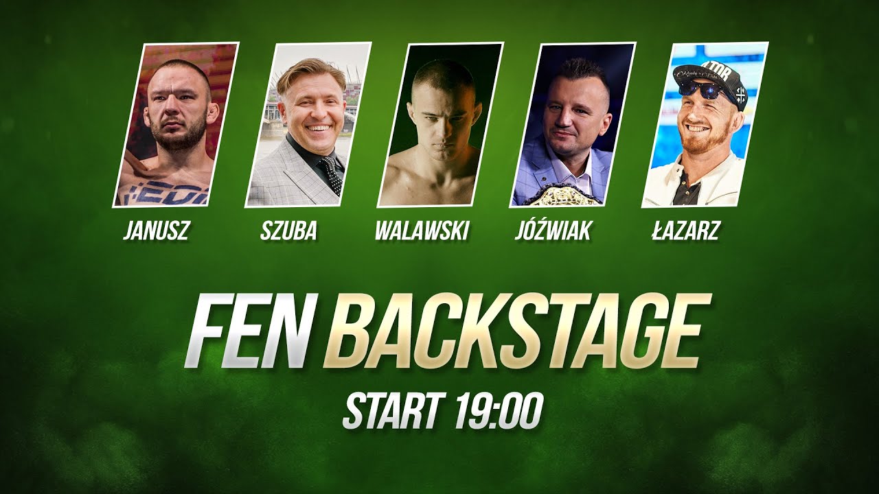 FEN 32: FEN Backstage – Janusz, Łazarz, Walawski, Jóźwiak, Szuba | MMAROCKS
