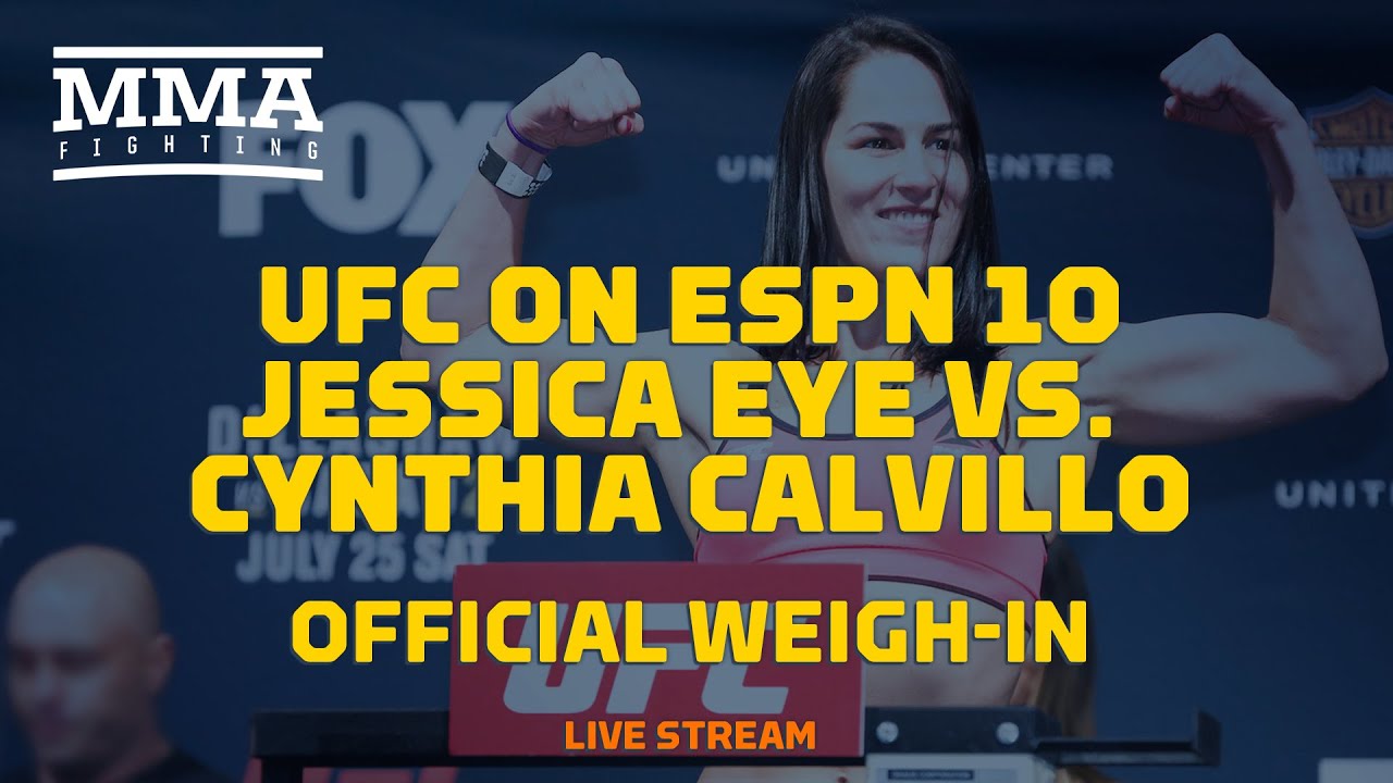 UFC Fight Night: Eye vs Calvillo – wyniki ważenia na żywo od 18:00 ...