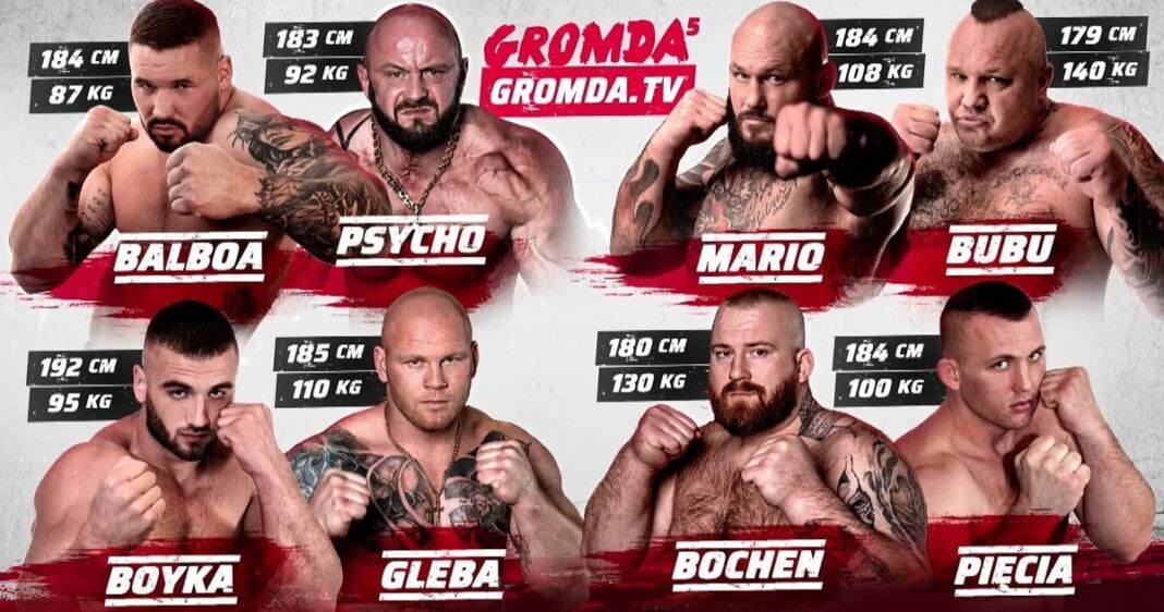 GROMDA 5: Oficjalne ważenie zawodników i losowanie par w czwartek ...