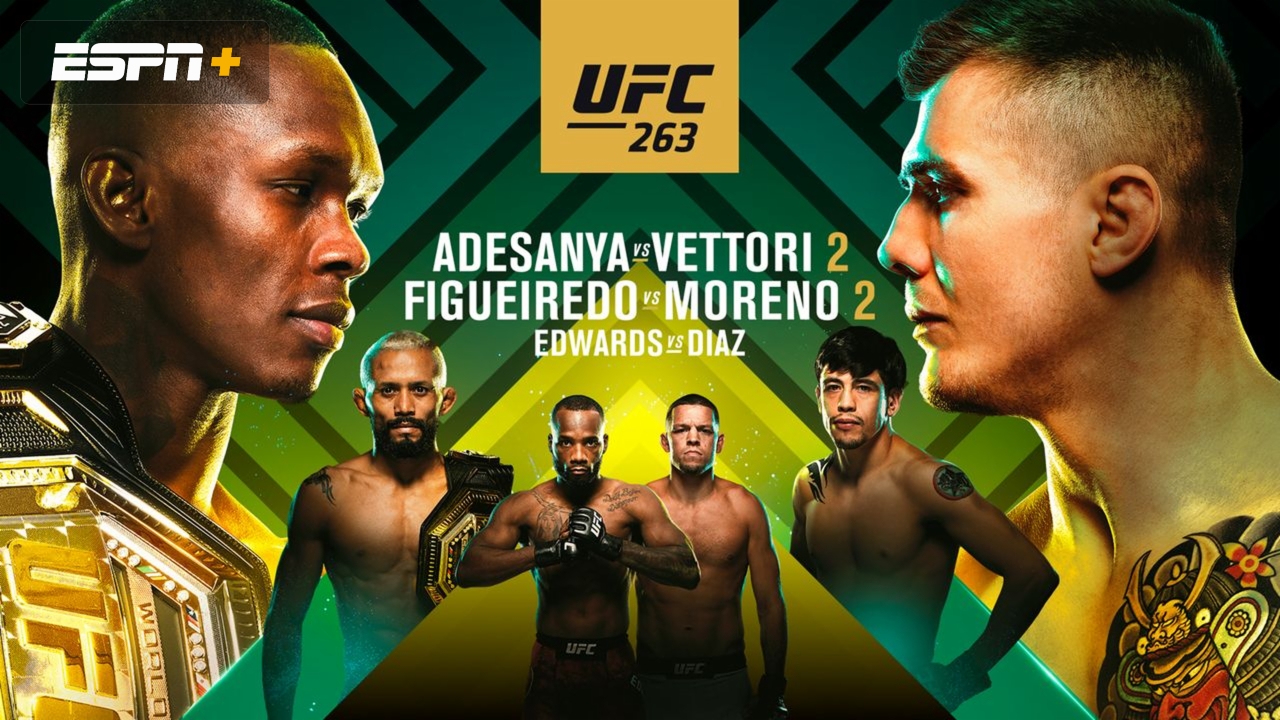 UFC 263: Adesanya vs Vettori 2 - karta walk, godziny transmisji | MMAROCKS