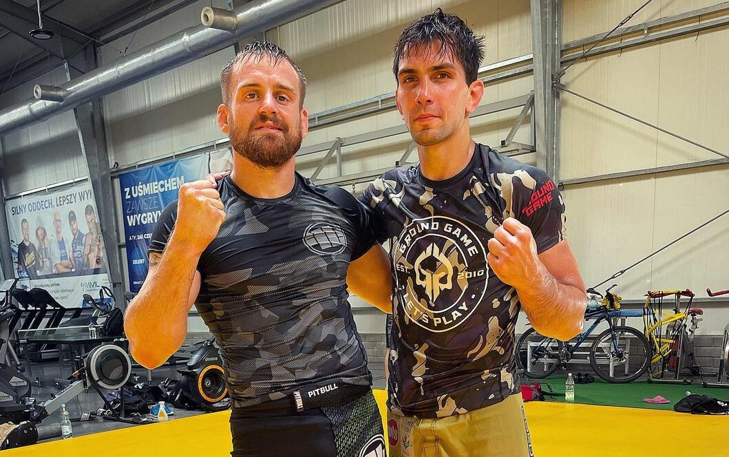 Zdjęcie dnia: Patrik Kincl na wspólnym treningu z mistrzem KSW, Marianem Ziółkowskim | MMAROCKS