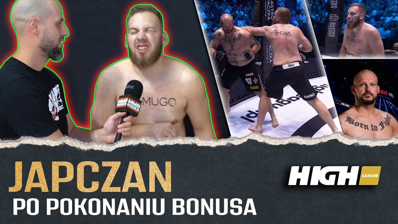 Szczery i obolały "Japczan" o tym, jak rozbił "Bonusa BGC" i o świetnej ...