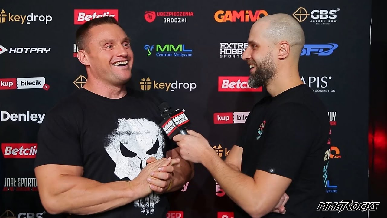Siłacz Krzysztof Radzikowski zawalczy na FAME MMA - To już nie są czasy ...