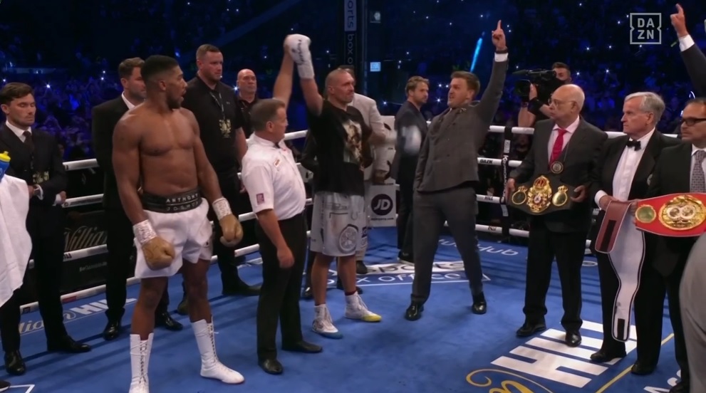 Oleksandr Usyk nowym mistrzem wagi ciężkiej! Joshua ograny na pełnym ...