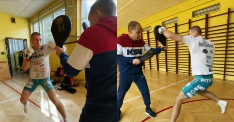 Robert Ruchała prezentuje szybkość przed walką z Kaczmarczykiem na KSW ...