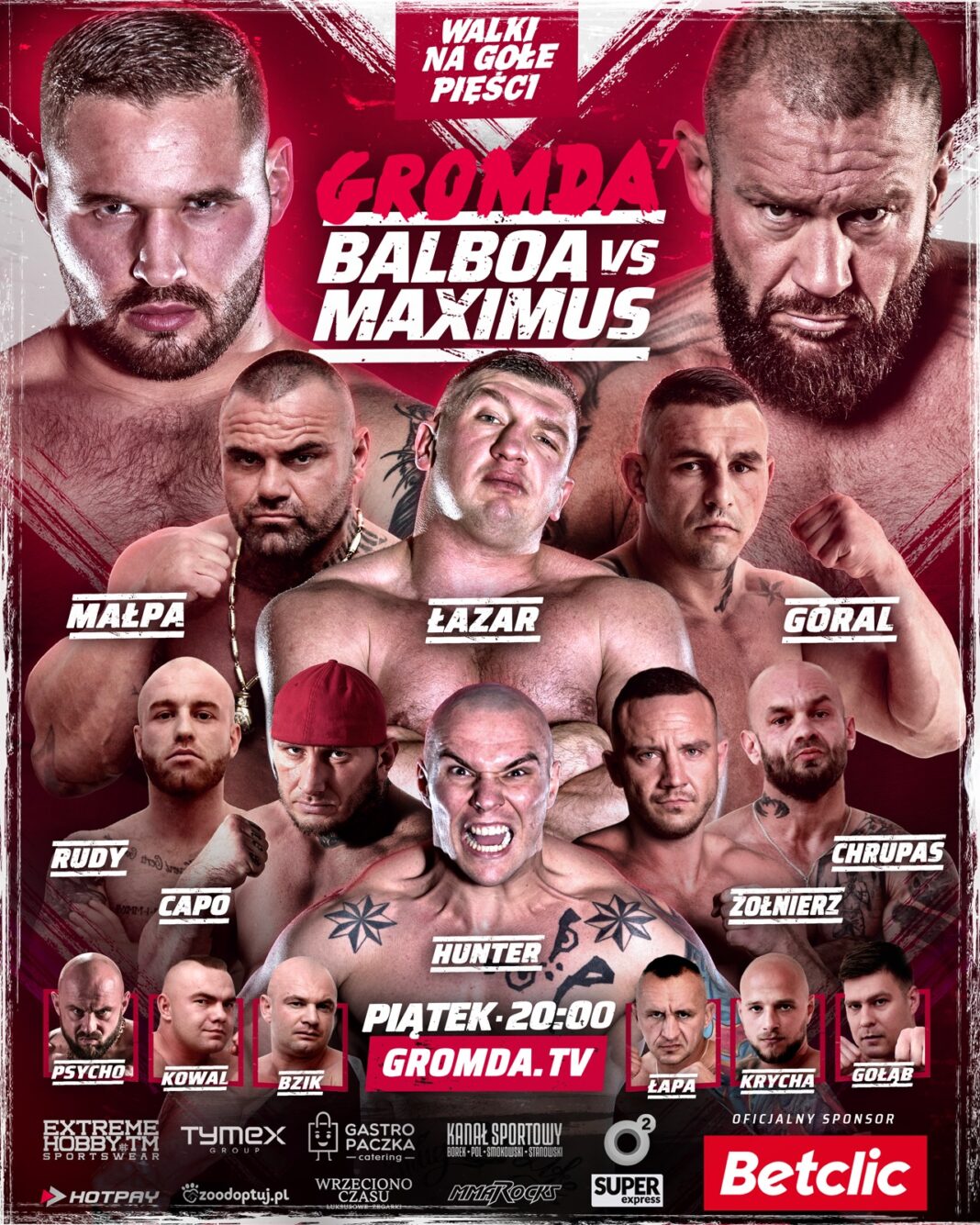 GROMDA 7: Balboa vs Maximus już w piątek o 20:00 - pełna karta walk ...