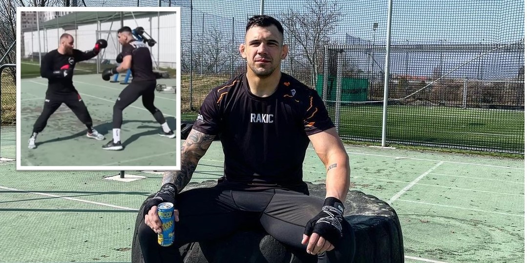 Rakić zaczyna obóz do walki i prezentuje "fenomenalną" formę na ...