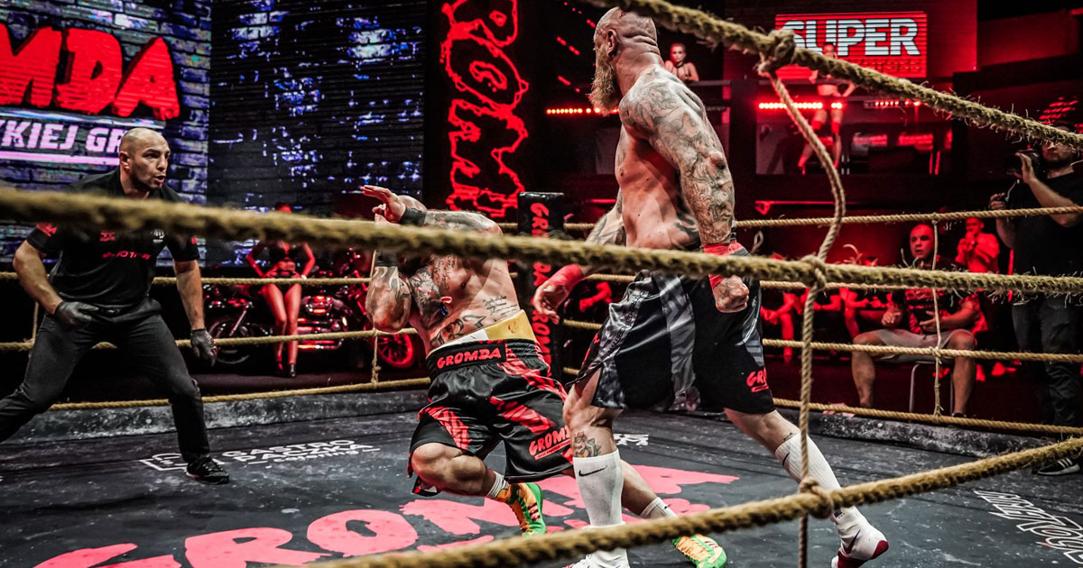 GROMDA 9: Łukasz Parobiec znokautował MARIO w wielkim finale! GOAT ...