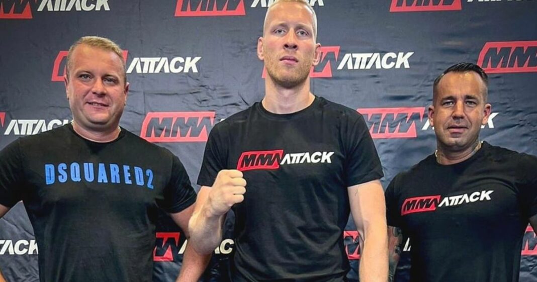 Adam Wieczorek zawodnikiem MMA Attack. „Siwy” zawalczy na gali MMA ...