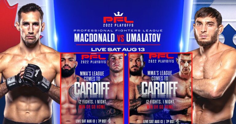 PFL 8: 2022 Playoffs z udziałem Bajora i Wójcika - karta walk, godziny ...