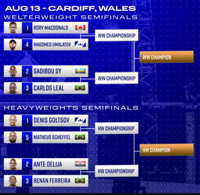 PFL 8: 2022 Playoffs z udziałem Bajora i Wójcika - karta walk, godziny ...