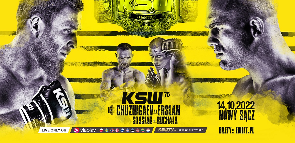 Chuzhigaev vs Erslan oficjalnie walką wieczoru KSW 75 w Nowym Sączu | MMAROCKS