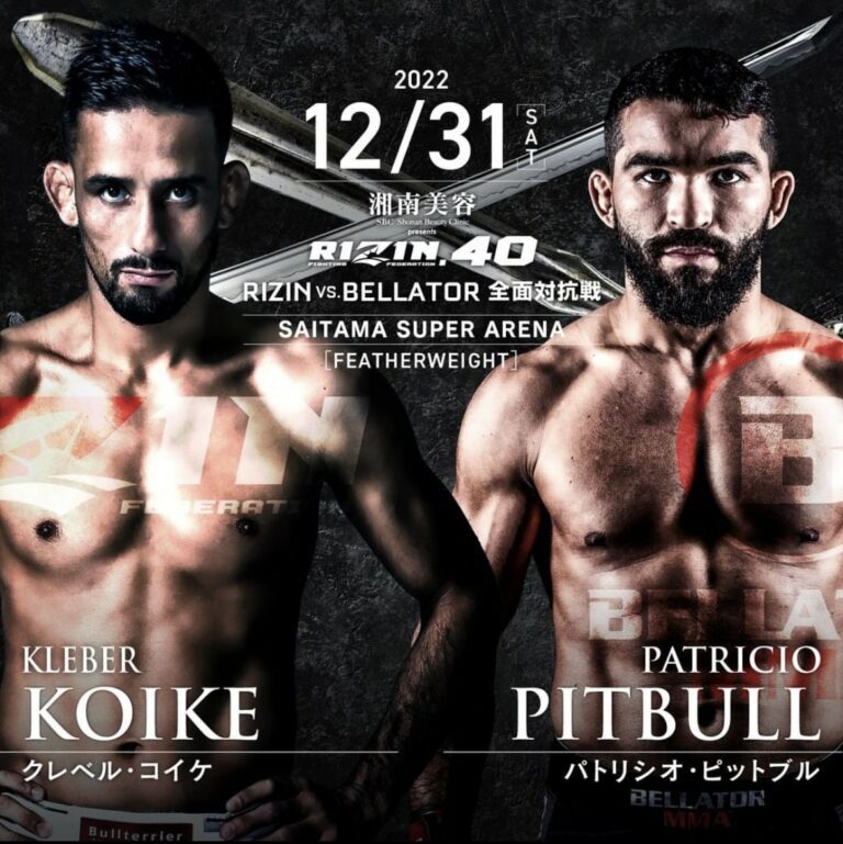 Kleber Koike Erbst vs Patricio Pitbull w starciu mistrzów na gali Bellator MMA vs RIZIN | MMAROCKS