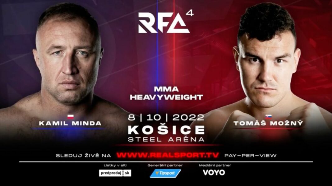 Kamil Minda w walce wieczoru gali RFA 4. Pełna karta sobotniej gali na Słowacji | MMAROCKS