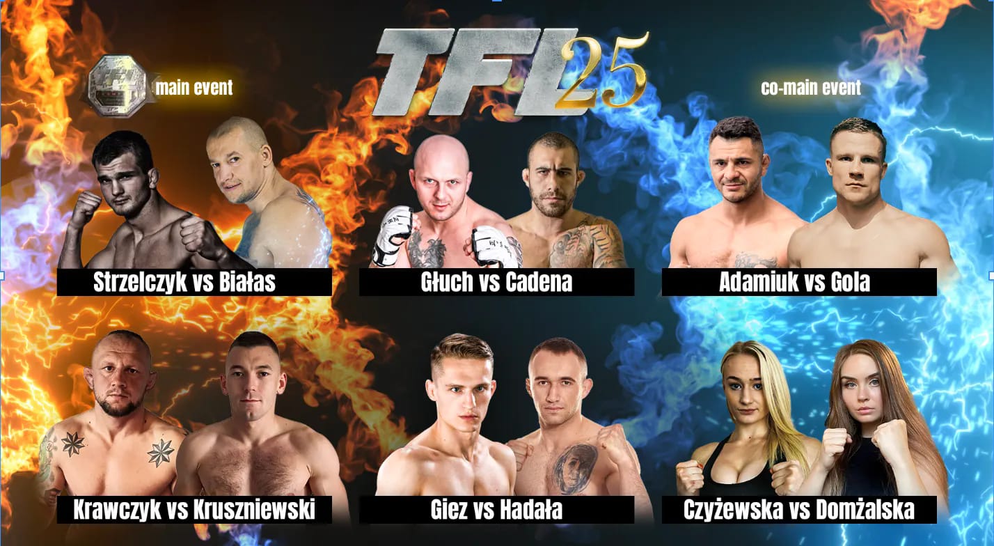 TFL 25 - wyniki na żywo od 19:30 | MMAROCKS