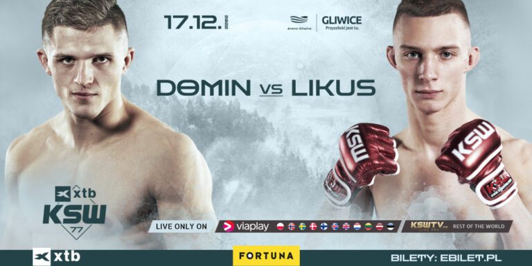 Michał Domin zmierzy się z Patrykiem Likusem na gali XTB KSW 77 | MMAROCKS