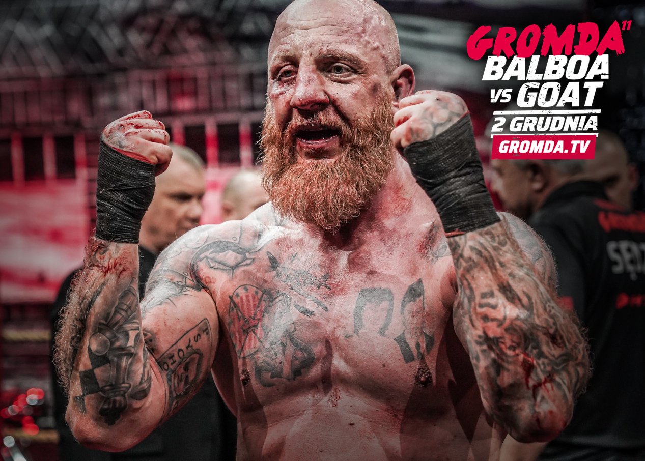 "GOAT" przed GROMDA 11: "Bartek jest faworytem, a ja mogę tylko ...