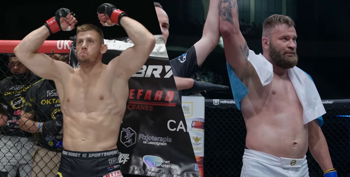 Robert Bryczek i Adam Pałasz nokautują rywali na OKTAGON 37 w Czechach ...