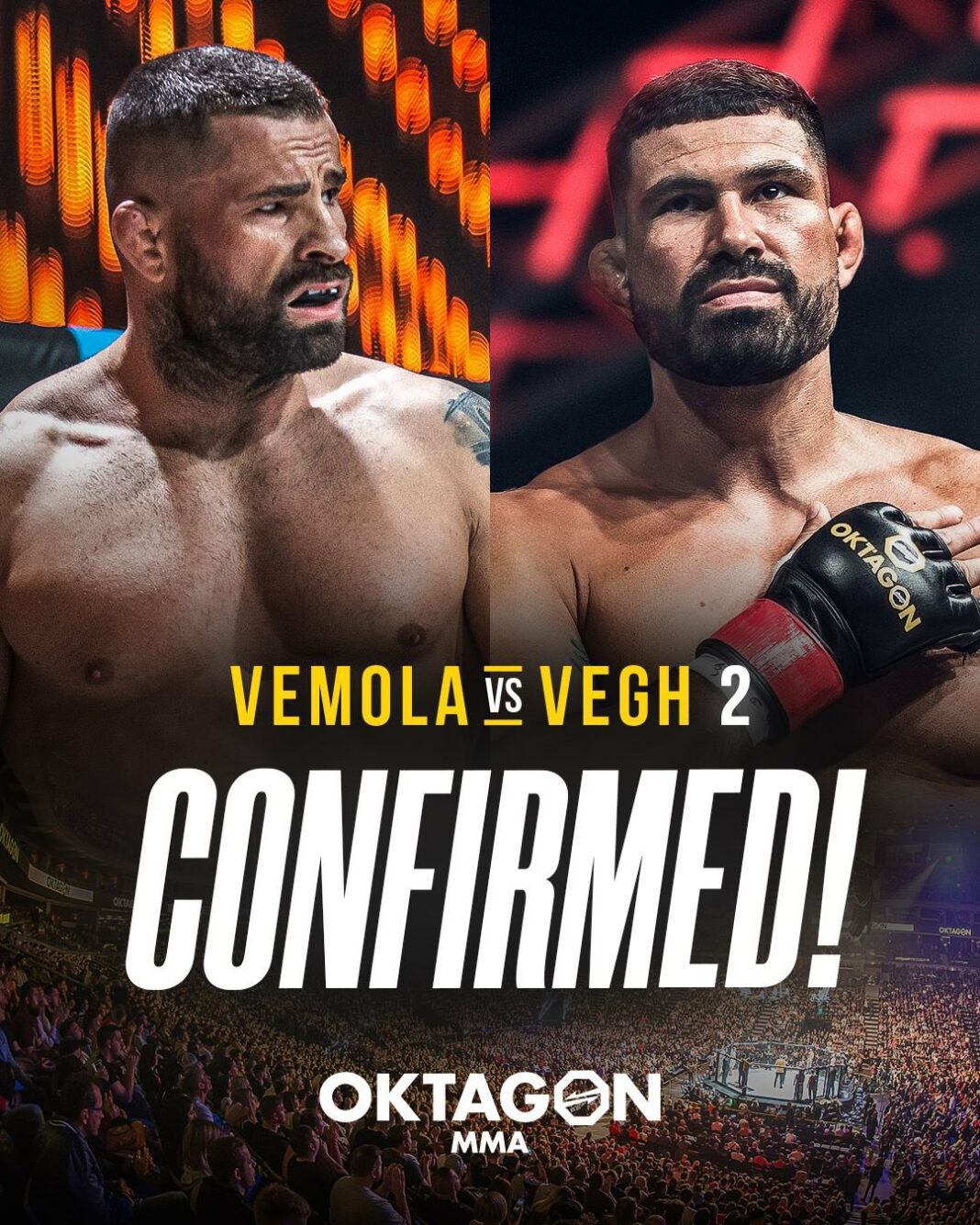 Oktagon ogłosił rewanżowe starcie legend europejskiego MMA | MMAROCKS