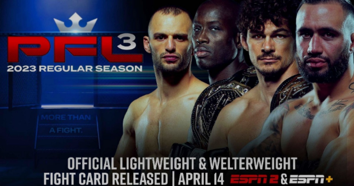 PFL 3 - rozpiska, transmisja turnieju o milion dolarów z udziałem Davida Zawady | MMAROCKS