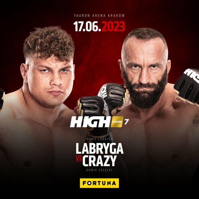 Denis Labryga vs Dawid "Crazy" Załęcki na HIGH League 7 | MMAROCKS
