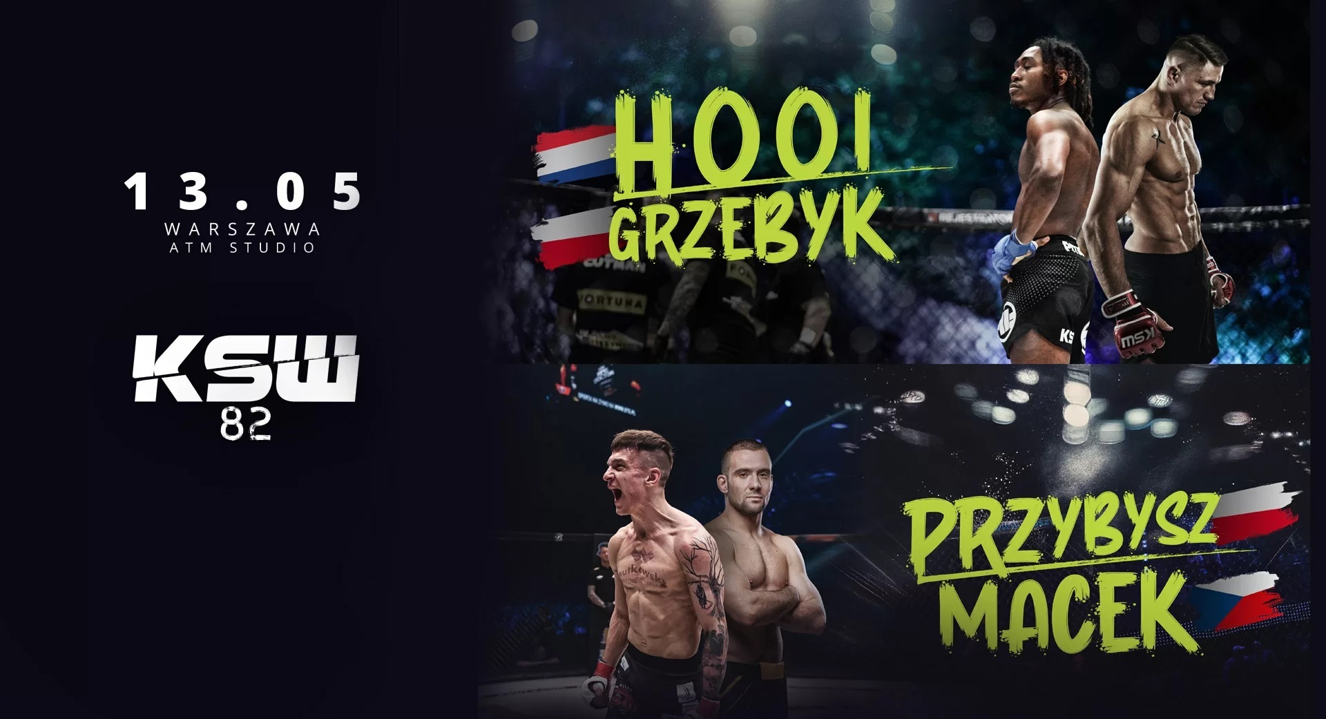 KSW 82 - karta walk, transmisja i zapowiedź gali | MMAROCKS