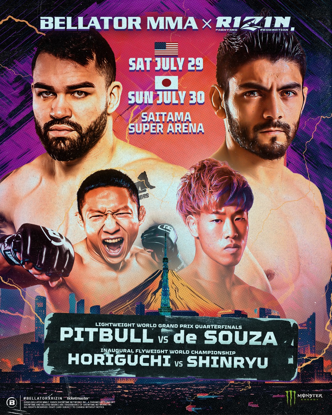Bellator MMA vs Rizin 2 - karta walk podwójnej super gali w Japonii ... Bellator MMA vs Rizin 2 - karta walk podwójnej super gali w Japonii ...