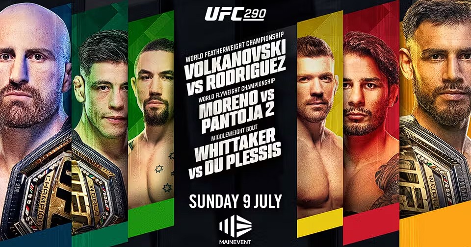 UFC 290: Volkanovski vs Rodriguez - wyniki gali z udziałem Marcina ...