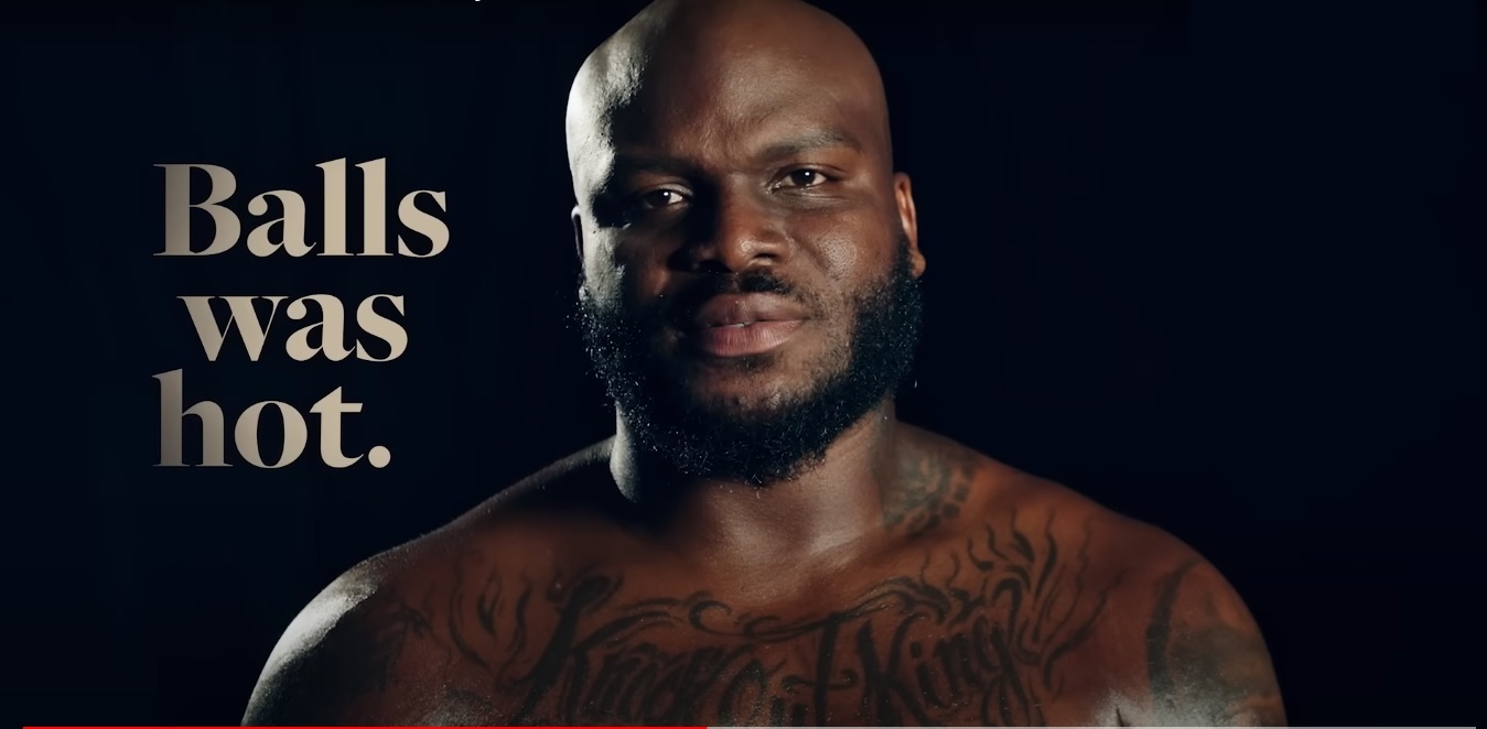 "My balls was hot" - Derrick Lewis wykorzystał swój pamiętny tekst w reklamie (WIDEO) | MMAROCKS