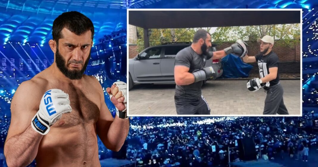 Mamed Khalidov trzyma formę i prezentuje pracę na tarczach (WIDEO ...