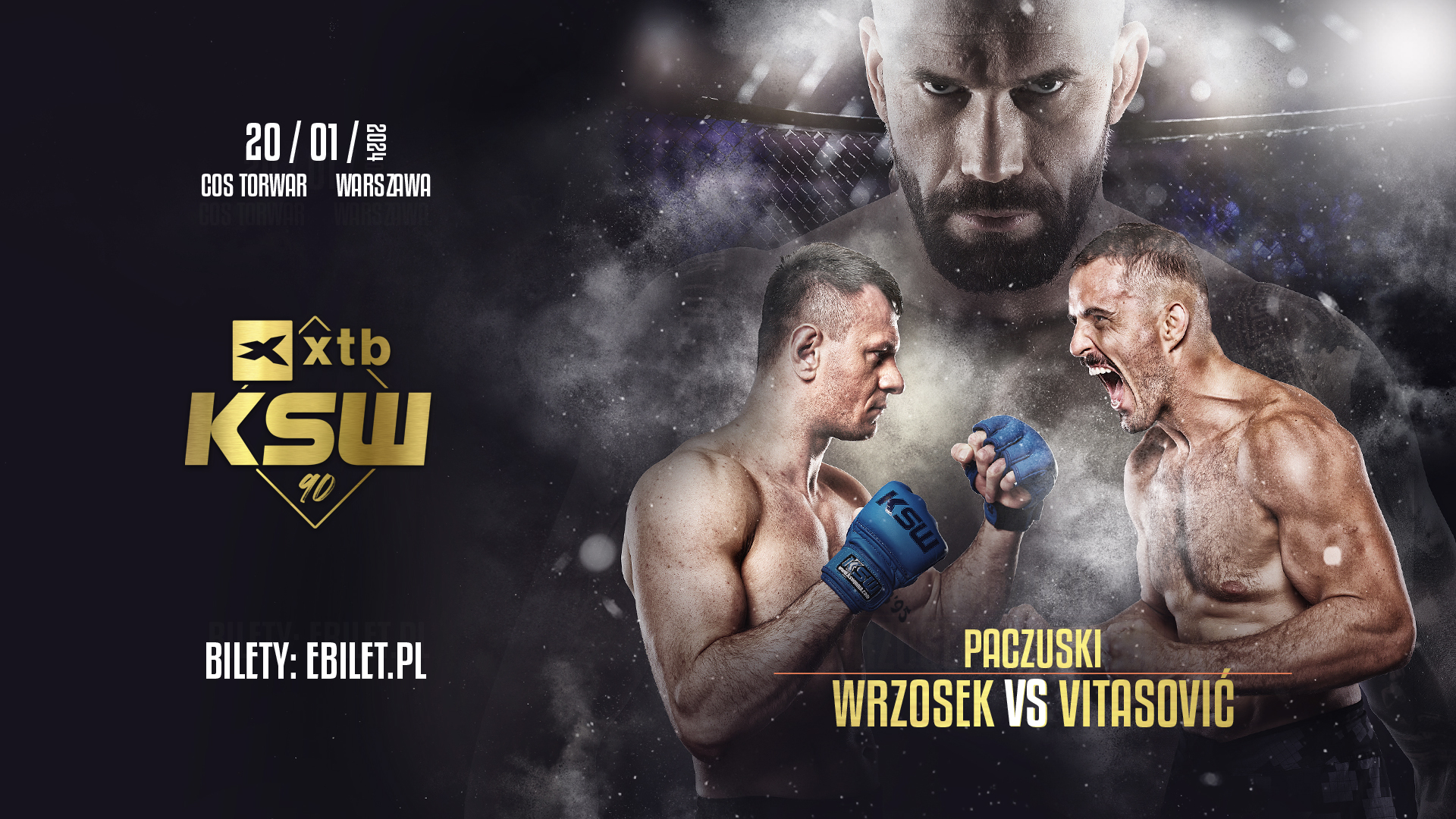 KSW wraca na COS Torwar! Wrzosek i Paczuski w karcie walk styczniowej ...