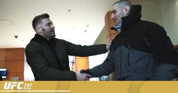 UFC 297 Embedded: pogodzenie się Stricklanda z du Plessisem (WIDEO ...