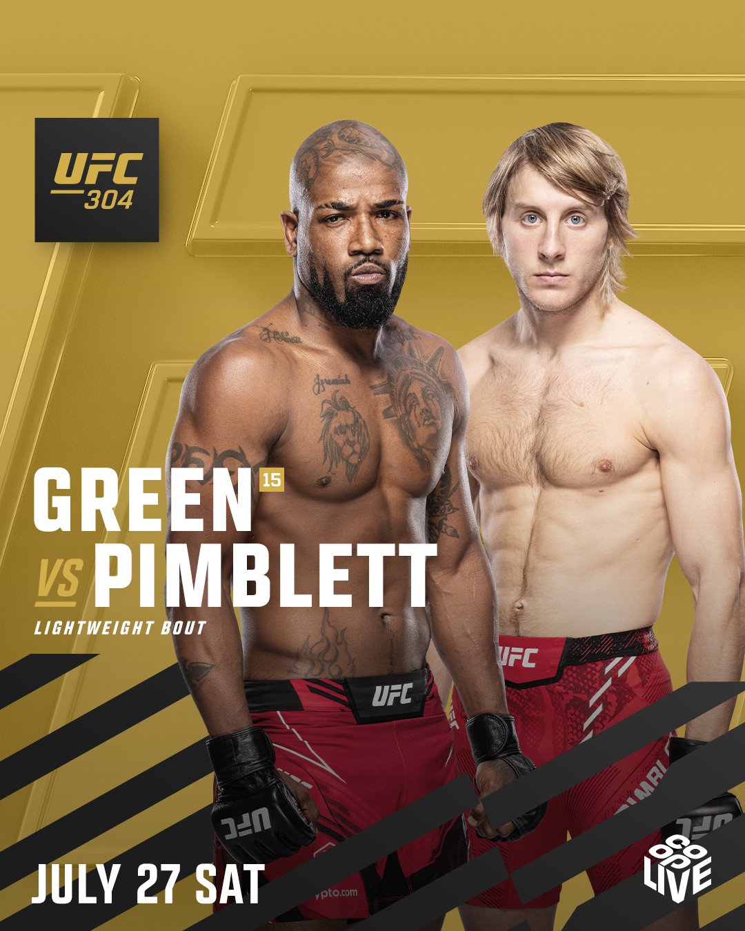 Paddy Pimblett kontra Bobby Green na UFC 304 | MMAROCKS
