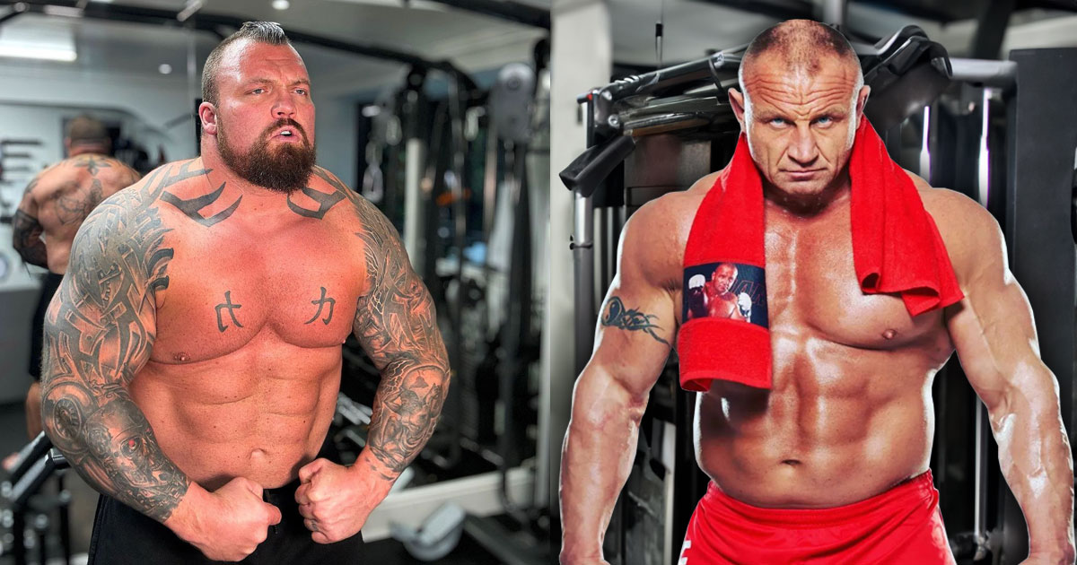 Po wygranej walce 2 na 1, Eddie Hall wyzywa na walkę Mariusza ...