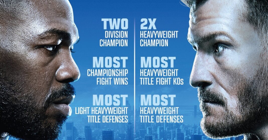 Oficjalny plakat promujący galę UFC 309: Jones kontra Miocic | MMAROCKS