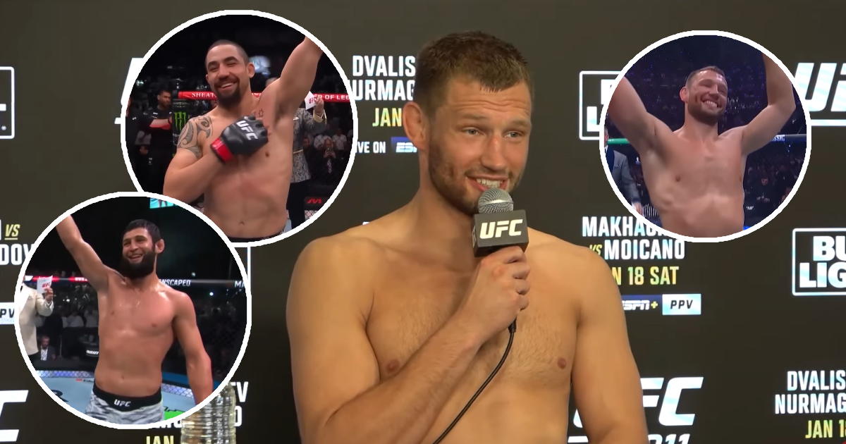 Reinier de Ridder wyzywa Whittakera i Chimaeva. "Mogę być gotowy wtedy ...