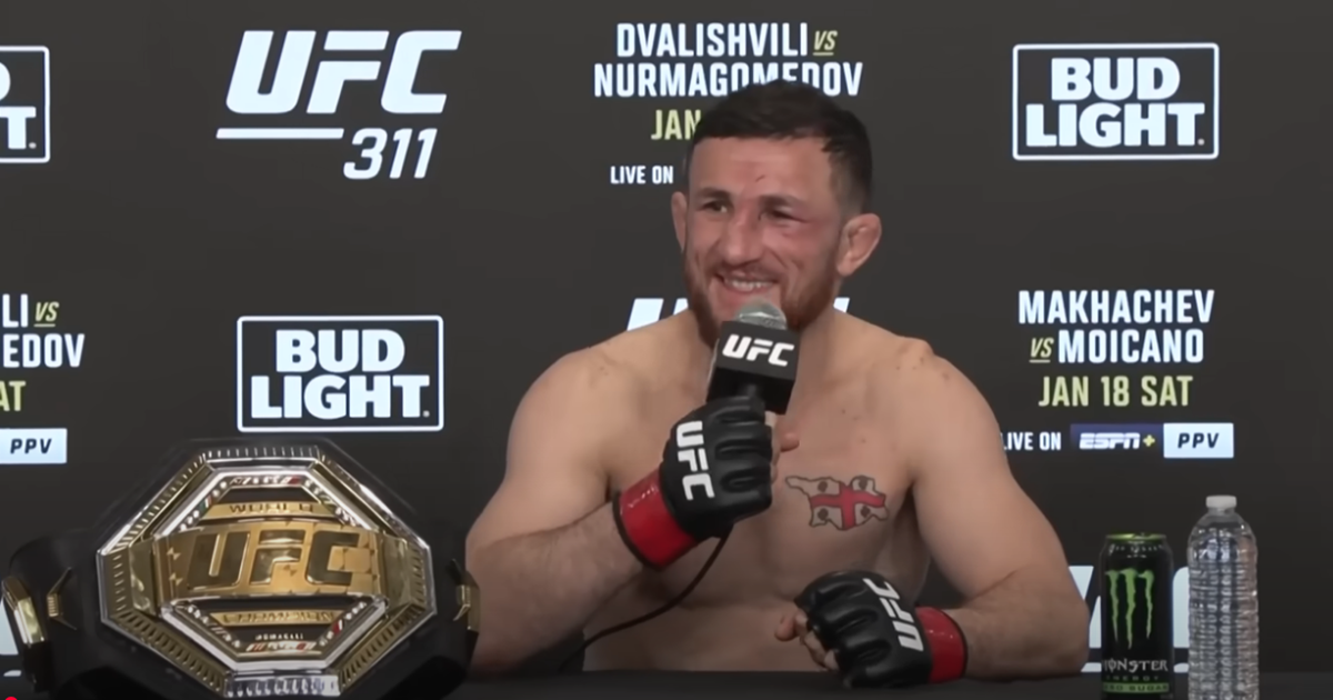 Merab Dvalishvili przewiduje porażkę byłego przeciwnika na UFC 321 ...
