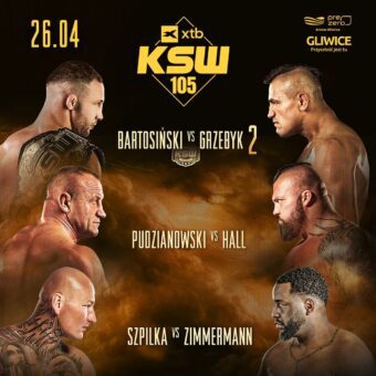 KSW 105 – karta walk, informacje o transmisji gali | MMAROCKS