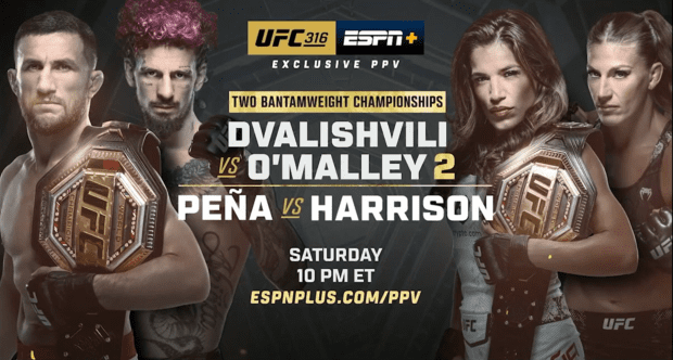 UFC 316: Dvalishvili vs O’Malley 2 - wyniki gali | MMAROCKS